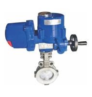 China Lug Type PTFE Lined Butterfly Valve 2 inch JIS Standard For Pharmaceutical for sale