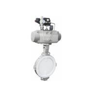 China Full Lined High Performance Butterfly Valves 3 inch Stainless Steel Wafer Type for sale