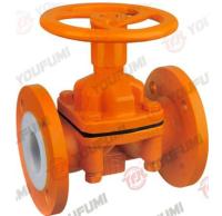 China Manual DN15 PTFE Lined Diaphragm Valve For Flow Control BS Standard Food Use for sale