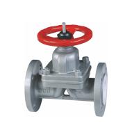 China Weir Type Anticorrosion SS 316 Diaphragm Valve For Refining BS Standard for sale