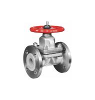 China 2 Inch PTFE Electric Diaphragm Valve PN16 DN150 DIN Standard Silicone Chemical Use for sale