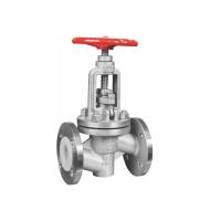 China SS CF8 PTFE PFA Lined Globe Valve T Body Type Stainless Steel Material for sale