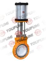 China PN10 Ceramic Lined Ball Valves ,  Anticorrosion Slurry Knife Gate Valve Food Use for sale