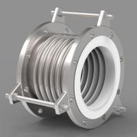 China PTFE Lined Stainless Steel Bellows Expansion Joint , Rubber Expansion Joint SS316 for sale