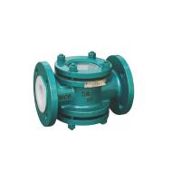 China Sight Glass PTFE Lined Pipe Fittings ASTMF 1545 PN10 Carbon Steel Material for sale