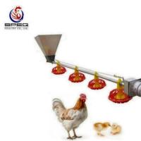 China Customized Color Fully Automatic Pan Feeder Feed Saving Design For Chicken Farms for sale