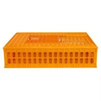 China PP Material Chicken Transport Crate Corrosion Resistance Poultry Transport Box for sale