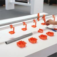 China Poultry Farming Floor Raising Plastic Pan Feeding Line With Stainless Nipple Drinker for sale