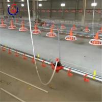 China Automatic Poultry Feeding Pan Broiler Farm Floor Raising System for sale