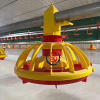 China Adjustable Anti Waste Automatic Pan Feeding System for Efficient Broiler Feeding for sale