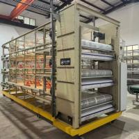 China Hot Dipped Galvanized Chicken Broiler Cage Automatic Cage System For Broiler Chicken for sale