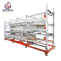 China Automatic H Type Chicken Cage Multi Tiers Stacked Poultry Farms Layer Cage for sale