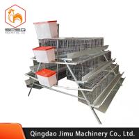 China Hot Galvanized A Type Layer Cage High Top Chicken Brooder Box 3 Tiers 4 Tiers for sale