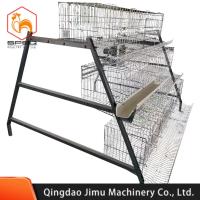 China Hot Galvanized A Type Layer Cage High Top Chicken Brooder Box 3 Tiers 4 Tiers for sale