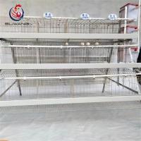 China Poultry Farm A Frame Layer Cage Chicken Egg Laying Cages Anti Rust Easy Installation for sale