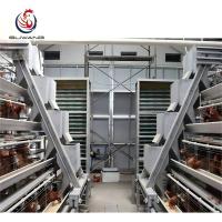 China Poultry Farm A Frame Layer Cage Chicken Egg Laying Cages Anti Rust Easy Installation for sale