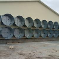 China Galvanized Steel Poultry House Ventilation Fans Air Circulation Fan Corrosion Resistance for sale