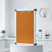 China Chicken Coop 	Evaporative Cooling Pad Automatic Ventilation Fan Air Inlet Window for sale