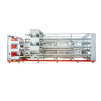 China Hot Dipped Galvanized Poultry Layer Cage System H Frame 180 240 300 360 Birds/Unit for sale