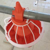 China Corrosion Resistant Automatic Poultry Feeding Equipment PP Construction Pan Feeder for sale