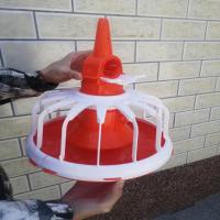 China Corrosion Resistant Automatic Poultry Feeding Equipment PP Construction Pan Feeder for sale