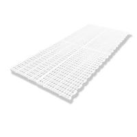 China Plastic Automatic Poultry Slatted Floor White Color For Broiler Chicken Farms for sale