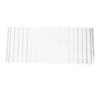 China Plastic Automatic Poultry Slatted Floor White Color For Broiler Chicken Farms for sale