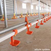 China Chicken Poultry Equipment PP Materials Automatic Pan Feeding System Easy Clean for sale