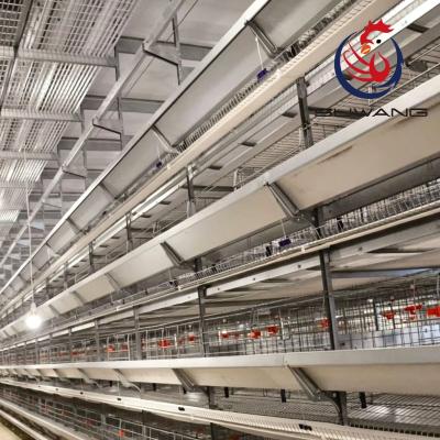 China Labor Saving H Type Superimposed Layer Cage 3-10 Tiers For Efficient Poultry Farming for sale