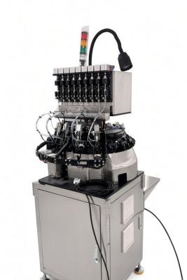China Multi Station Design Rotary Poultry Vaccination Machine Automatic 3800-4500PCS/hour for sale