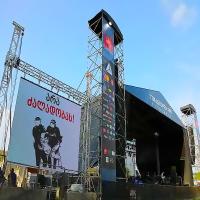 China P3.91 P4.81 High Brightness Outdoor Live Performance LED Screen Rental LED Display Waterproof Stage Wedding Background Screen for sale