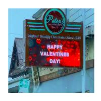 China P6 P8 P10 LED Screen Roadsides Advertising Outdoor LED Display Outdoor Advertising Display Screen for sale