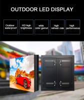 China UHLED Outdoor Seamless Splicing Double-sided Column High-definition Highlight Display Large Screen for sale