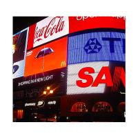 China P3/P4.8/P6 Outdoor Double-sided Column Five Ripples for Taking Pictures 3840 High Refresh Rate Outdoor Led Display for sale