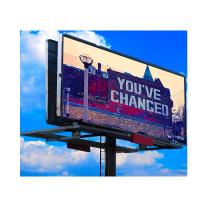 China LED Display Installed Outdoors  Football Fields Shopping Mall Walls  Highways Rear-maintenance Maintenance Is More Convenient for sale