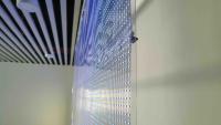 China Indoor Full Color  Flexible Transparent LED Film Screen Indoor P6 Transparent Film LED Display Screen for sale