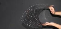China Indoor Full Color  Flexible Transparent LED Film Screen Indoor P6 Transparent Film LED Display Screen for sale
