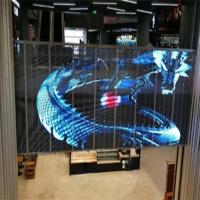 China LED Display Video Wall Digital Signage Big Commercial Advertising Indoor P7.8 Led Display Screen Transparent  Led Video Wall for sale