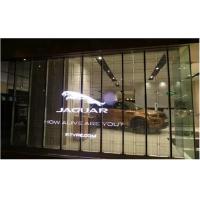 China Curtain Led Display Transparent LED Display Full Color Easy Maintenance  Convenient Indoor Screen for sale
