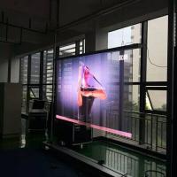 China High Performance Indoor Virtual Production P3.91-7.82 Curtain Film Transparent  LED Display for sale