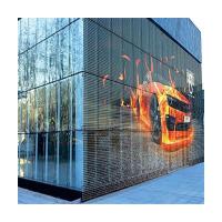 China Customized HD Transparent LED Display Full Color Easy Maintenance Soft Convenient for sale