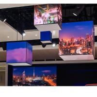 China Cube LED Display  4 Side   a Smart Advertising Display Video  Led Display Screen for sale