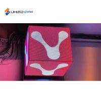 China Customized High Resolution Commercial Advertising P2.5 P3 P3.91 P4 Cube Led Display Screen for sale