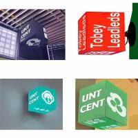 China New Design Full Color High Resolution P2.5 P3 P3.91 P4 Advertising Cube Led Display for sale