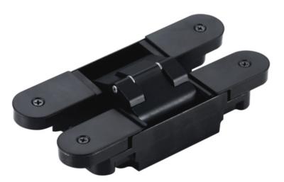 China Folding Heavy Duty Adjustable Concealed Hinges 180 Degree Zinc Alloy Invisible Door Hinge for sale