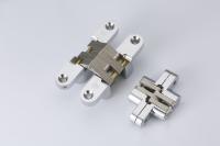 China Zinc Alloy Heavy Duty Cabinet Hinge 180 Degree Stainless Steel Invisible Hinge for sale