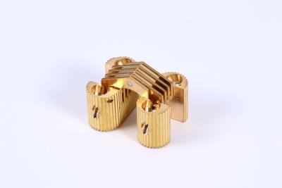 China Zinc Alloy Surface Mount Concealed Gate Hinges 180 Degree Adjustable for Interior Folding Door for sale