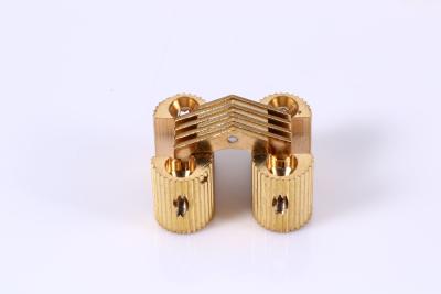 China 304 Stainless Steel Soft Close 3D Concealed Hinges for Cabinet Doors Rustproof Adjustable for sale