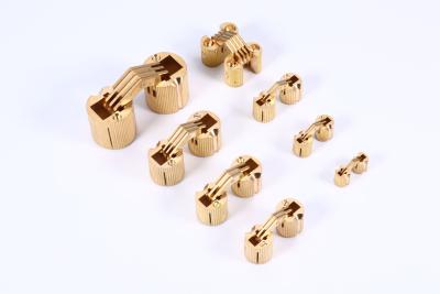 China 304 Stainless Steel 3D Concealed Hinge with Soft Close for Kitchen Cabinets Furniture Hardware for sale