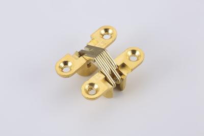 China 304 Stainless Steel Soft Close 3D Concealed Hinges Polishing Finish 110 Degree for sale